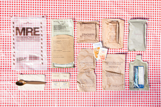 Meal Kit Supply MRE 12-Pack | Flameless Ration Heaters 5-Yr Shelf Life